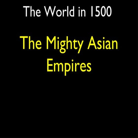 World in 1500 asia 2011 2012 | PPT