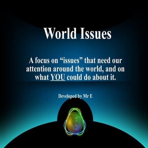 World issues | PPT