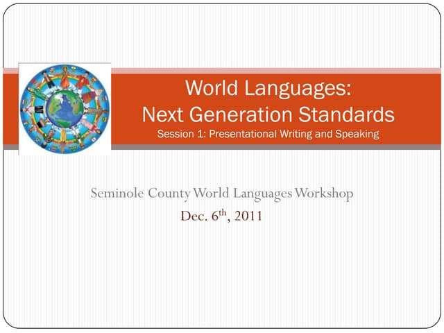 Project-Based Learning for World Languages