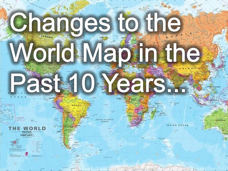 World Map Changes Over Time - Map