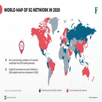 5G World Map 2020: Connected Countries | PDF