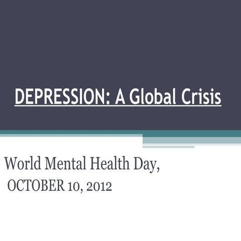 World mental health day | PPT