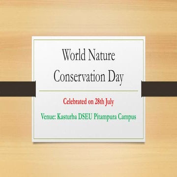 World Nature Conservation Day.pptx