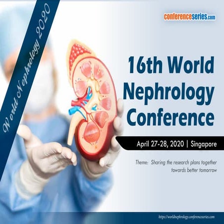 World Nephrology 2020 Tentative program | PDF | Medical Health