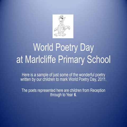 World poetry day | PPT