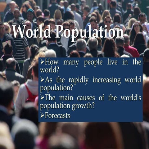 World population | PPTX
