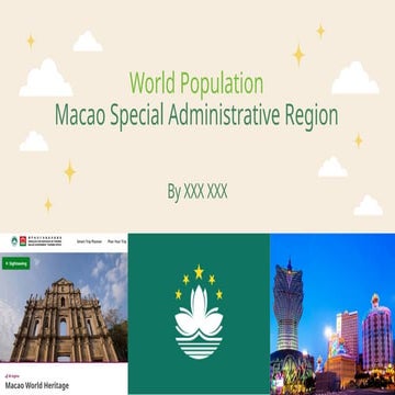 World Population - Macao special Administrative Region.pptx