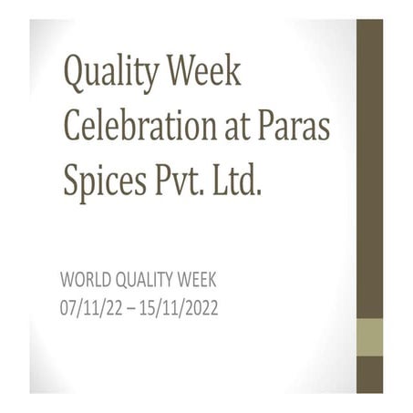 World quality week.ppt