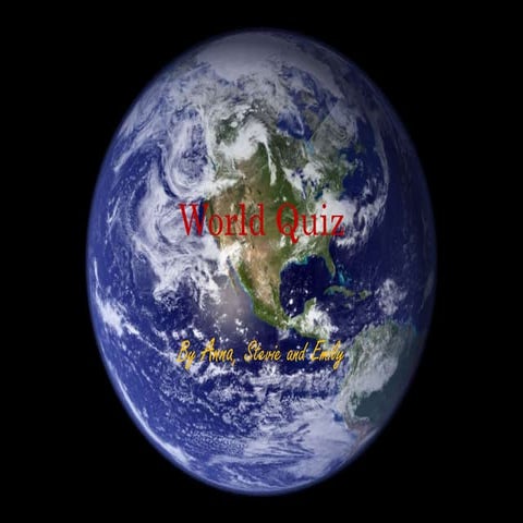 World quiz | PPT