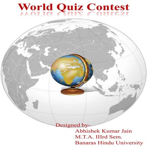World quiz01 | PPTX