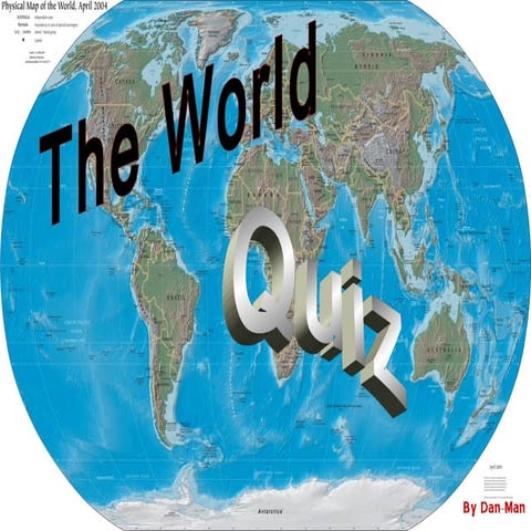 World quiz edit | PPT