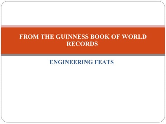 Guinness World Records | PPT