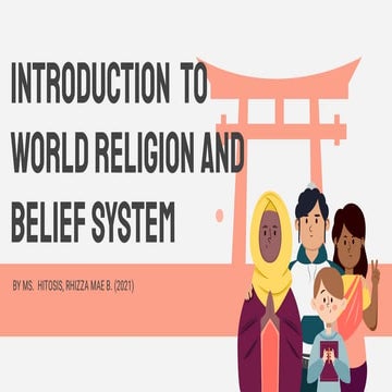 Introduction to World Religions & Belief Systems | PDF