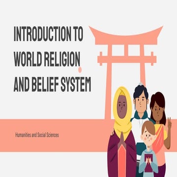 World Religion Lesson1 | PPT