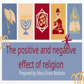 World religion 2.pptx positive and negative | PPTX