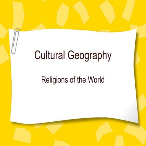 World Religions | PPT