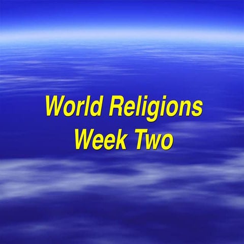 The Abrahamic Family of Faiths Presentation | PPTX