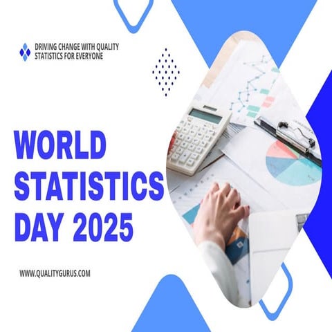 WORLD STATISTICS DAY 2025.pptx ppt on statistics importance | PPTX