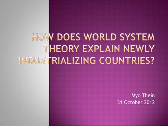 CHAPTER 2 Global Economy.pptx | Geography | Science