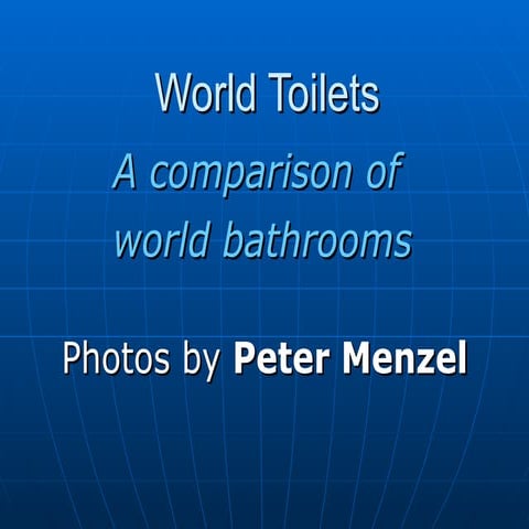 World toilets | PPT