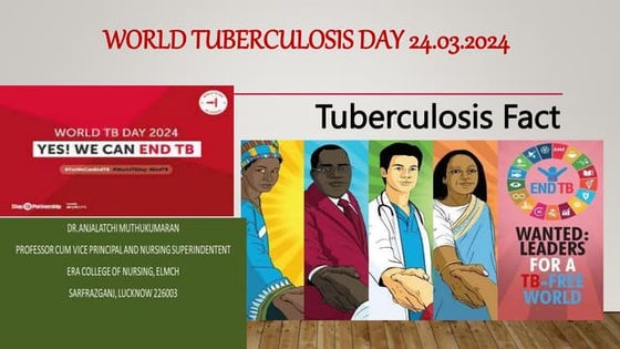 Yes!? We can end TB - World Tuberculosis Day 2024. | PDF | Infectious Diseases | Diseases and ...