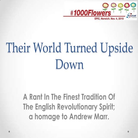 World Turned Upside Down | PPTX