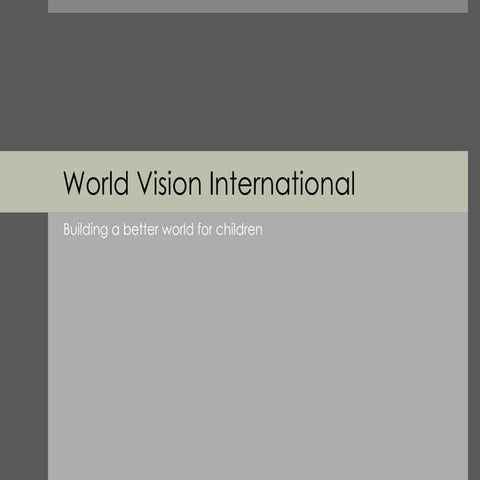 World vision | ODP
