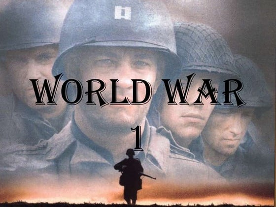 World war 1 | PPT