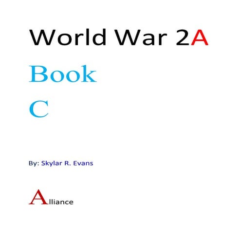 World war 2 ABC Book | DOCX