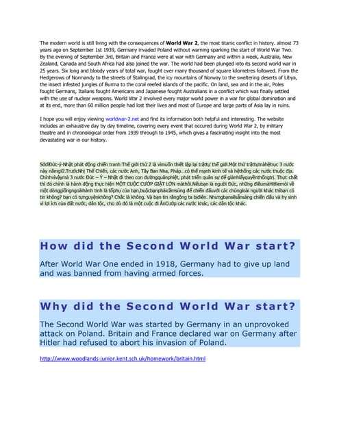 World War 2 presentation | PPTX