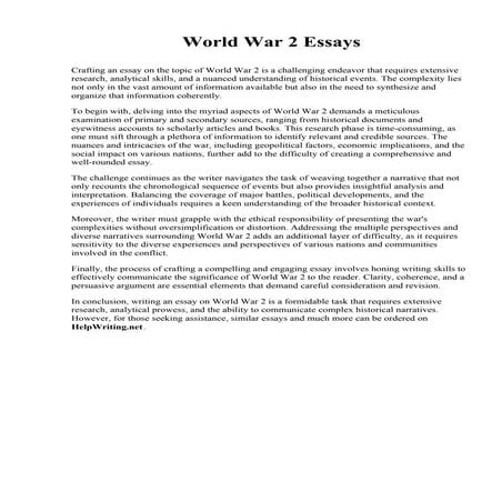 World War 2 Essays.pdf