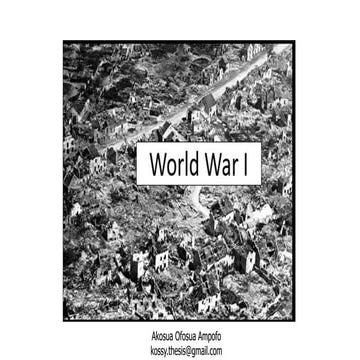 WORLD WAR I - Causes, Key Leaders, Effects & Impact on Societies.pdf