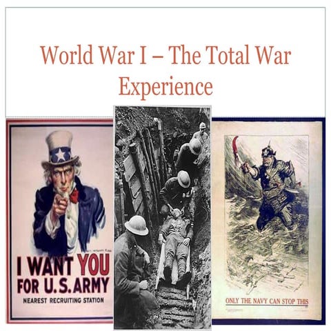 World war i_-_the_total_war_experience[1] | PPTX