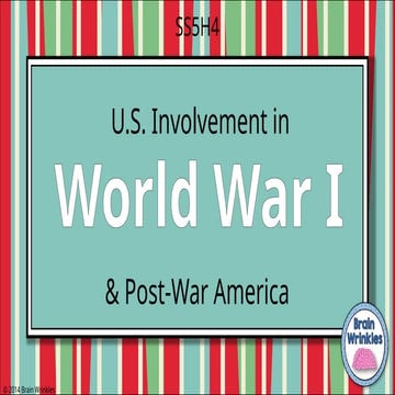 World War I and PostWar America powerpoint.pptx