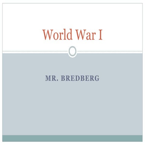 World war i complete | PPT