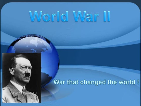 World War 2 presentation | PPT