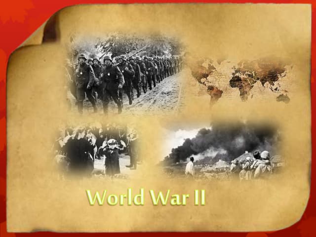 The Second World War | PPTX