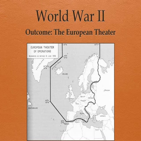 European Theater (WWII) | PPTX