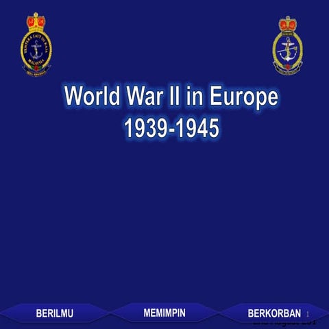 World war ii in europe | PPTX