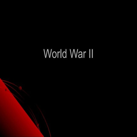 World War II Part 1 | PPT