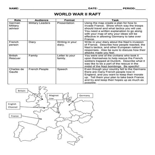 World War Ii Raft | DOCX | Death, Injury, or Military Conflict ...