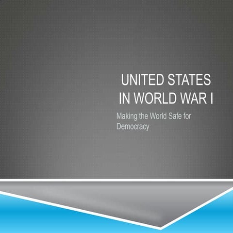 World war i presentation | PPT
