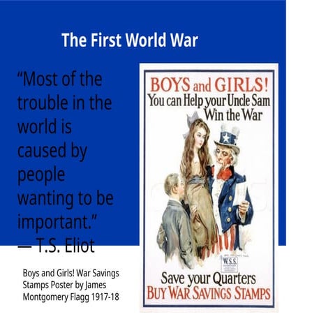 World War I Presentation - Key events and leaders | PPT