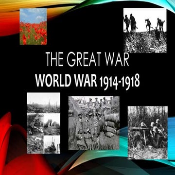 World war one presentation | PPT