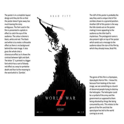 World war z analysis | PPT