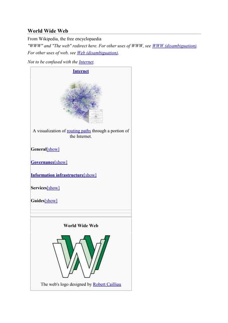 Activity 14 timeline history of internet | PDF