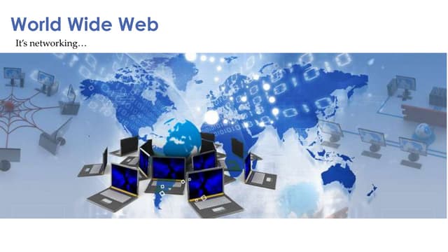 Components of the Internet and the World Wide Web | PPTX
