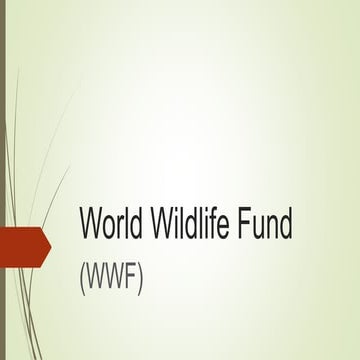 World Wildlife Fund | PPT