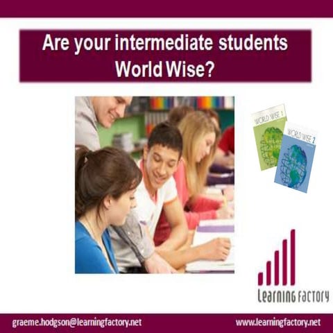 Are your intermediate students World Wise? - LABCI, Lima, Peru | PPT