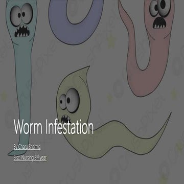 Worm infestation | PPTX